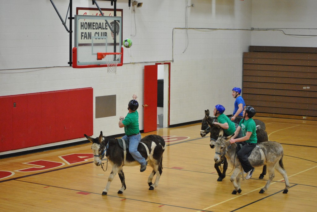 Donkey Basketball, It is Real! – Cross S Ranch